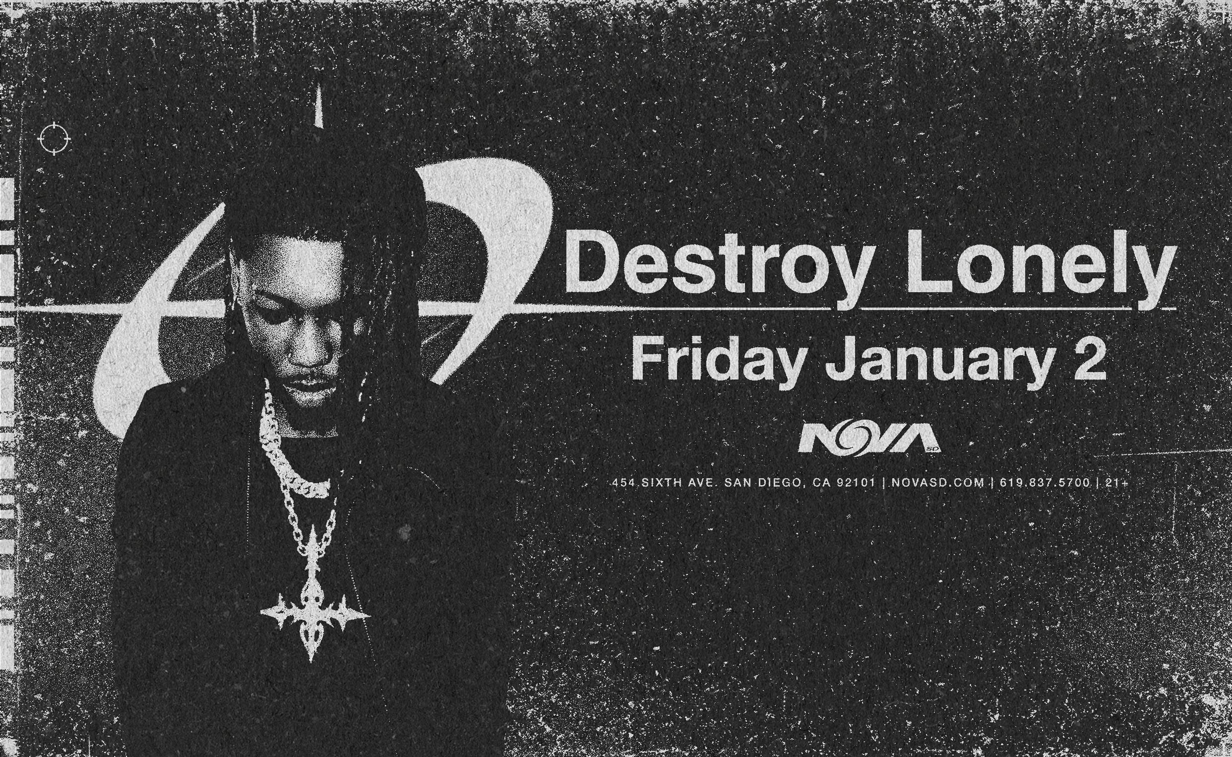 Destroy Lonely | San Diego Concert Calendar | Hip Hop Show 2026 January ...